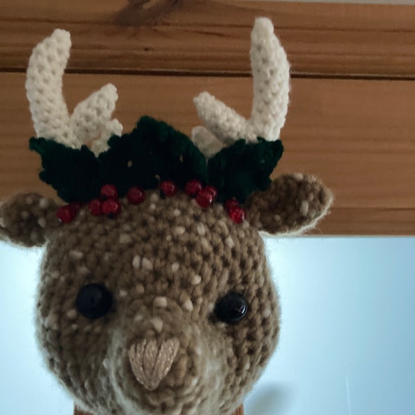 Digital Download Crochet Reindeer Head Pattern - as Seen on Kirstie’s ...