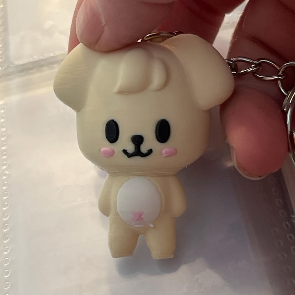 Skzoo Keychain, Stray Kids Keychain, 3D Printed Keyring, Pilot Skzoo ...