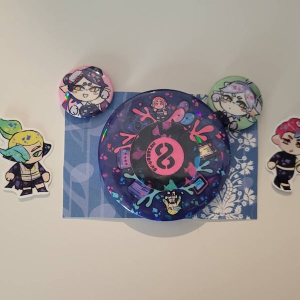 Splatoon 3 Side Order Stickers - Etsy