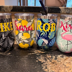 Name Decal Used for Labeling Any Hard, Smooth Surface Such as Cups ...