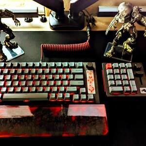 Metroid Gravity Suit/ Purple Keycap RGB MX Stem - Etsy