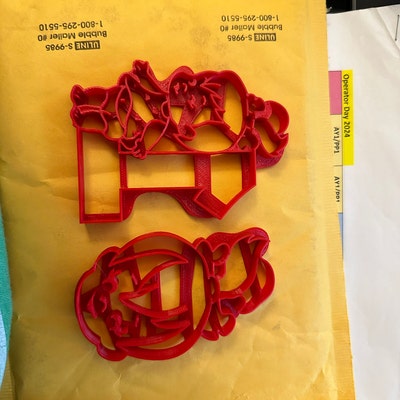 Donald Duck Cookie Cutter Holding the Number 1. Great for Your First ...