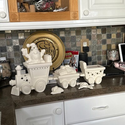 Ready to Paint Ceramic Clay Magic Train Hopper - Etsy