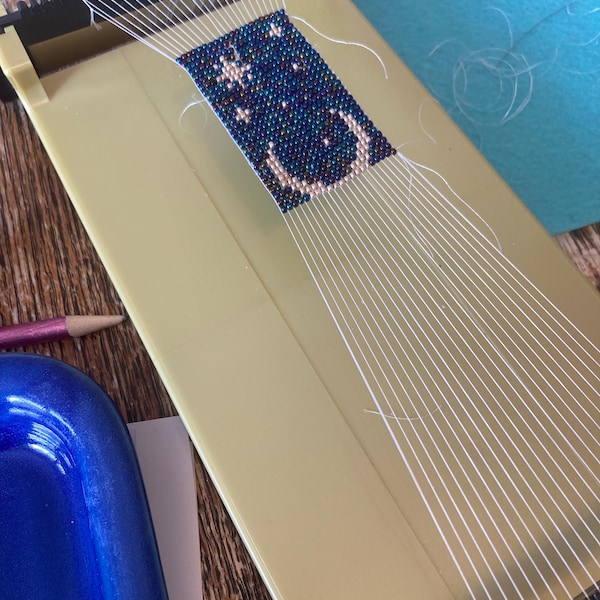 Luna Moth Bead Loom Bracelet Patterns Seed Bead Crescent Moon Native ...