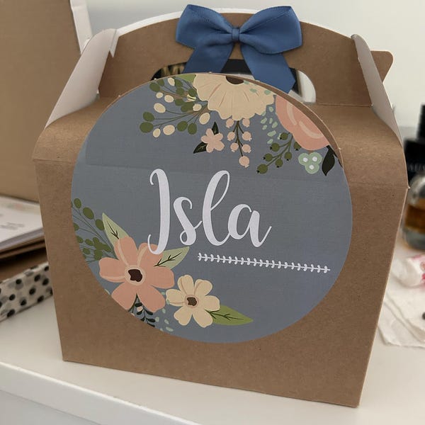 Personalised Wedding PIZZA Box | BLUE CHECKERBOARD | Takeaway Buffet ...