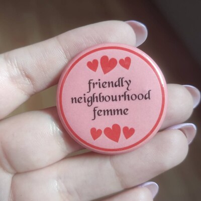 Queer Friendly Neighbourhood Queer 1.5 Button Pin LGBTQIA Pride - Etsy