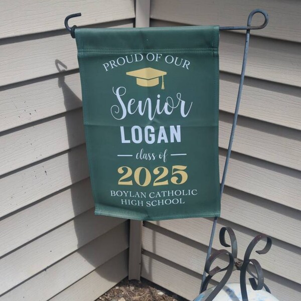 Personalized Football Flag, Football Gifts, Sports Mom Garden Flag ...