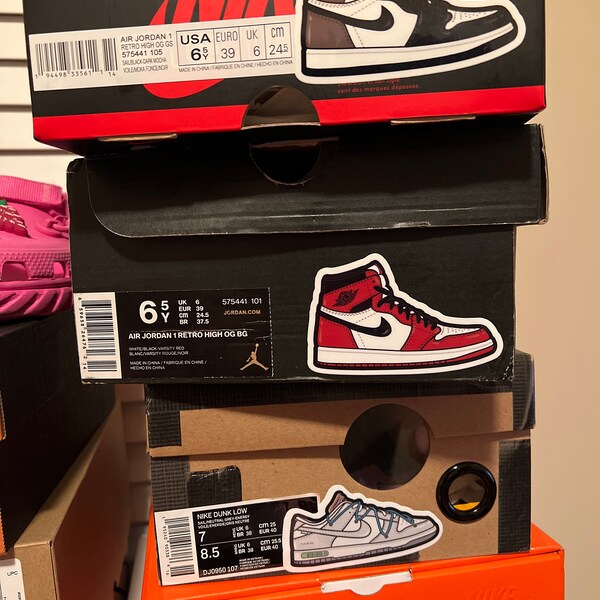 NEW BALANCE // 3.5" Glossy Vinyl Decal Stickers / Water-resistant ...