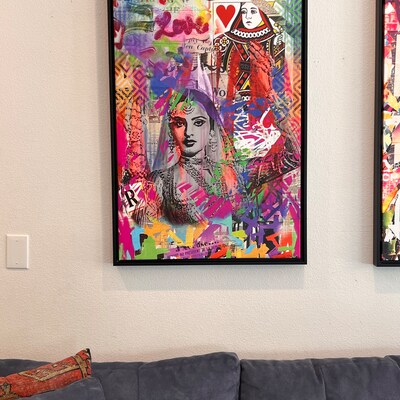 Desi Wall Art Indian Print Poster Bollywood, Mumbai Auto Rickshaw ...