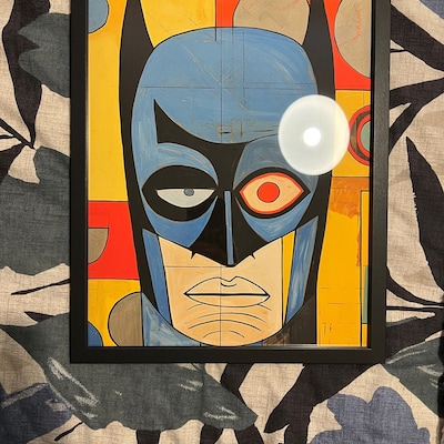 Picasso Style Spider-man Poster Abstract Superhero Wall Art Unique Gift ...