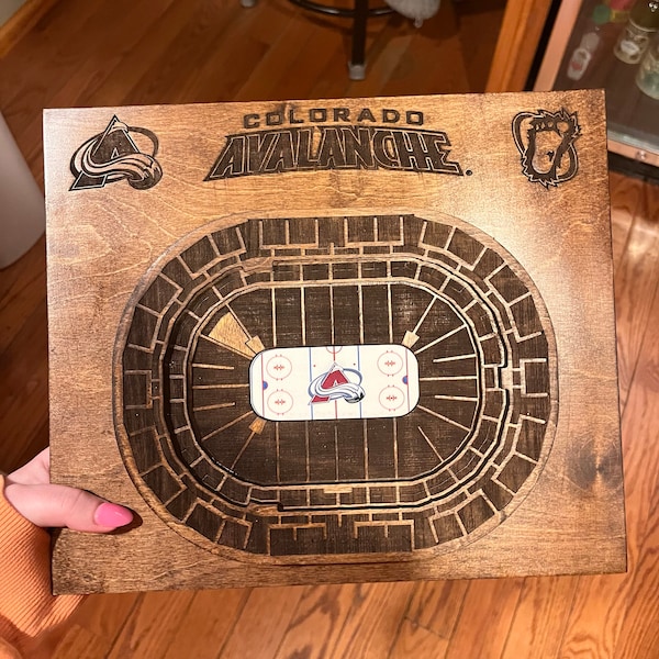 Custom Wooden 3D Stadium: Personalized Arena Decor - Etsy
