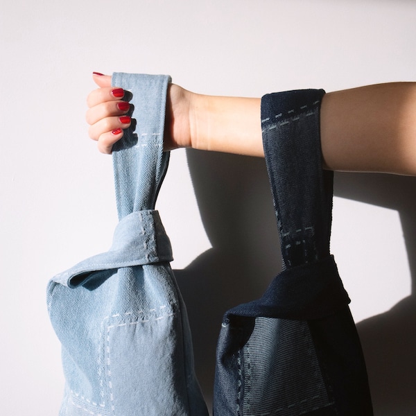 Square Knot Bag With Flat Base | PDF Sewing Patterns and Tutorial ...