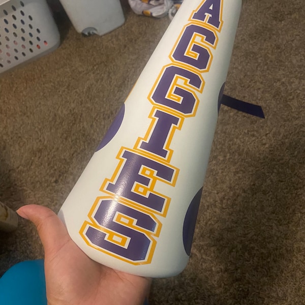 Cheer Megaphone 13" Custom Designed for Your Cheerleader or Event - Etsy
