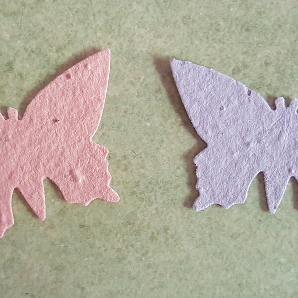 Seed Paper Shapes, Eco Friendly Seed Paper Favours, Plantable Paper ...