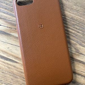 Leather Dual Phone Case Leather Double Iphone Case Case | Etsy