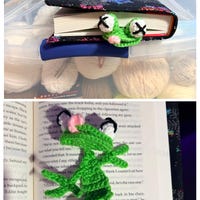 Funny Lizard Bookmark Crochet PDF Pattern, Easy Crochet Cute Animal ...