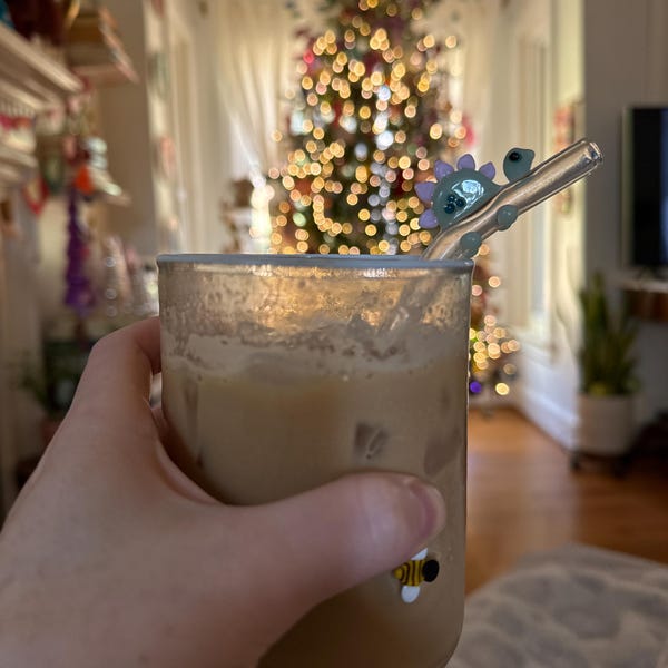 Double Mushroom GLASS STRAW Boba Straws Smoothie Straws Thin Straws ...