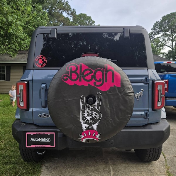 Custom Spare Tire Cover With Camera Hole - Waterproof Tire Cover From ...
