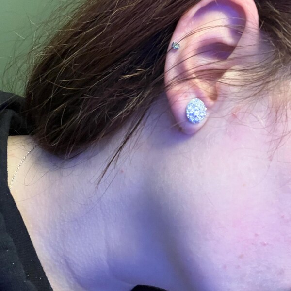 Plugs - Pale Baby Pink Button Plugs - 2g, 0g, and 00g. - Etsy