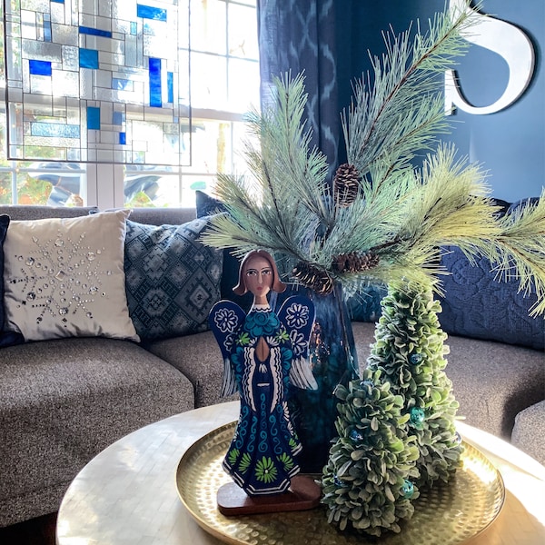 Unique Floral Design Nativity Scene Christmas Nativity Scene Gift Hand ...