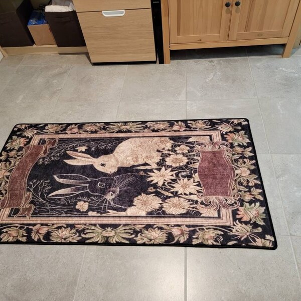 Minnie Mouse Rug, Cute Mickey Mouse Carpets, Baby Playroom Mat, Mickey ...
