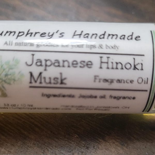JAPANESE HINOKI MUSK Roll on Women's Perfume Fragrance, Jasmin Rose ...