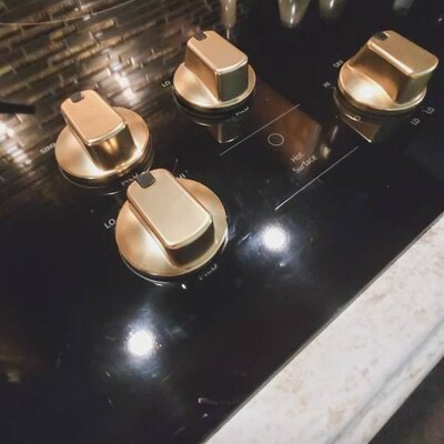 Matte Gold Universal Stove Knobs - Etsy