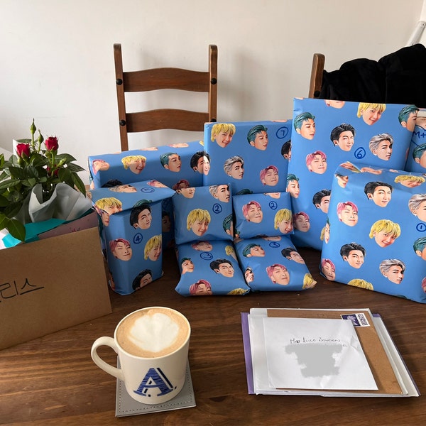 Stray Kids Maniac Wrapping Paper | Stray Kids Maniac Gift Wrap | Stray ...