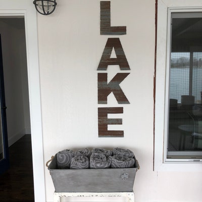 11 Inch Corrugated Barn Tin Numbers - Etsy