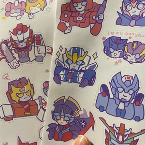 TF MTMTE TFA Starscream Sticker Sheets - Etsy
