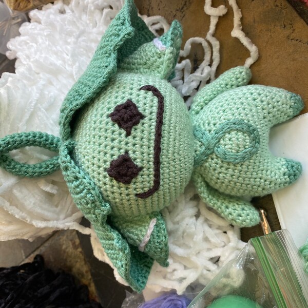 PDF File, Slime Crochet Pattern, Genshin Impact Crochet Pattern, Pyro ...