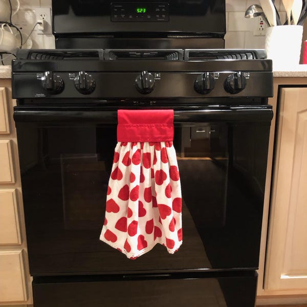 Kitchen Hand Towel. Oven Dress Hand Towel. Kitchen Decor. Double-side ...
