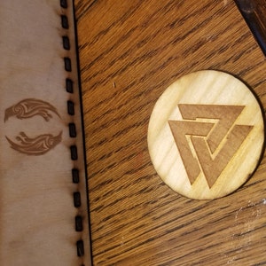 20 Custom Two-sided Laser Engraved Game Wood Tokens | Etsy