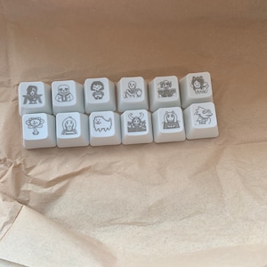 Undertale Keycap Set - Etsy