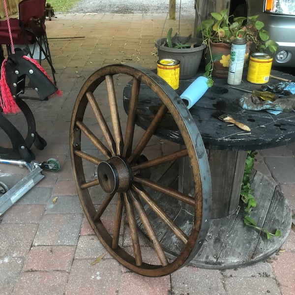 Heavy-duty Atlee Custom Wooden Cannon Wagon Wheel (24-48 Inches ...