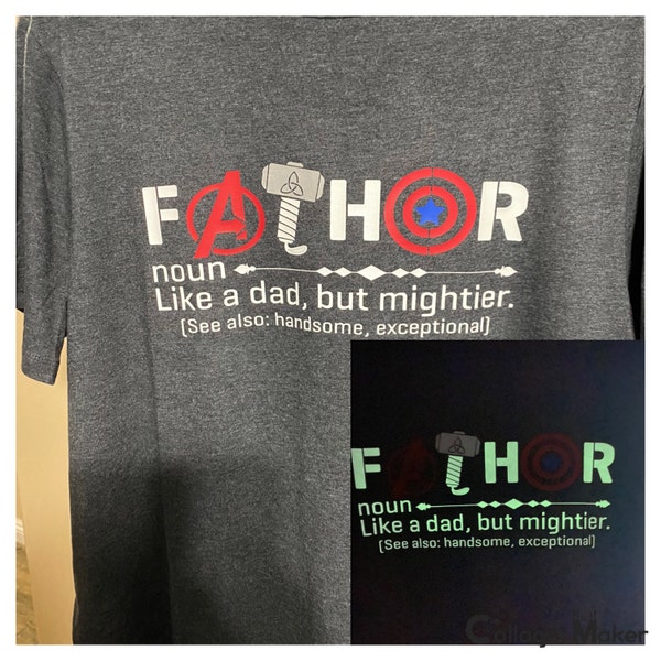 Fathor Svg Father's Day Shirt Fathor Superhero Giftfor Dad Cut Daddy ...
