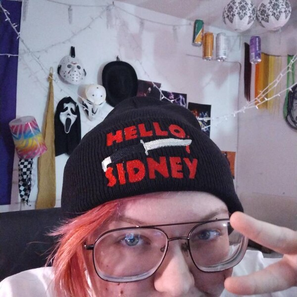 HELLO, SIDNEY Ghostface / Scream Horror Movie - Etsy