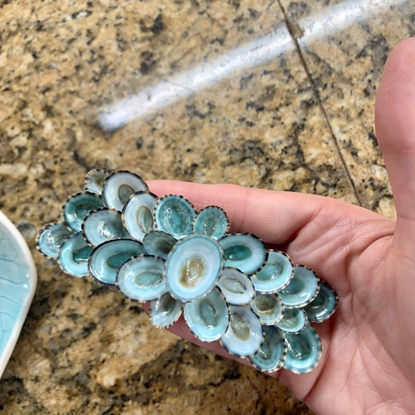 Beach Wedding Seashell Barrette, Shell Hair Accessories, Nautical ...