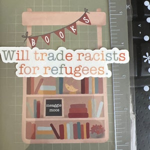 Book Bookshelf Border Sticker Clear Bookish Waterproof - Etsy