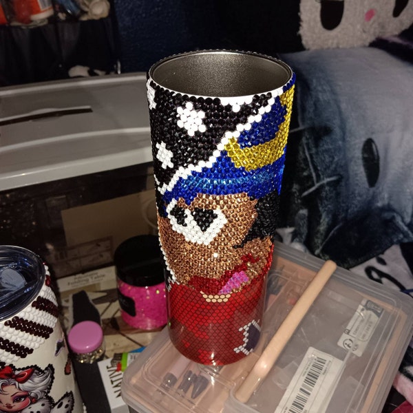 Horror Trio Ss16 20oz Rhinestone Tumble Pattern - Etsy