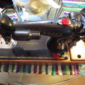1930 Singer Model 101 Sewing Machine Documented New Finish | Etsy