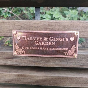 Copper Door Sign Home or Office Door Sign House Room - Etsy