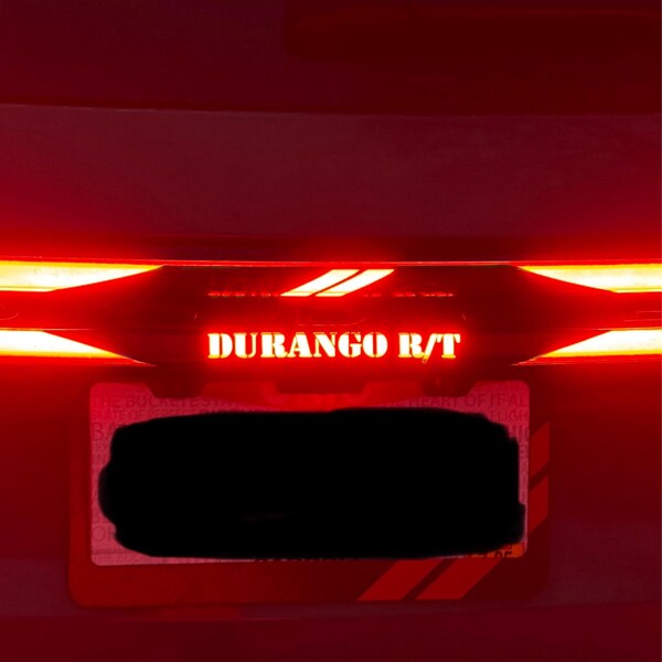 Dodge Durango Tail Light Racetrack Decal Center Overlay - Fits 3rd Gen ...