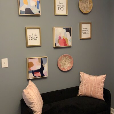 Inspirational Positive Motivational Message Print Poster Home Décor ...