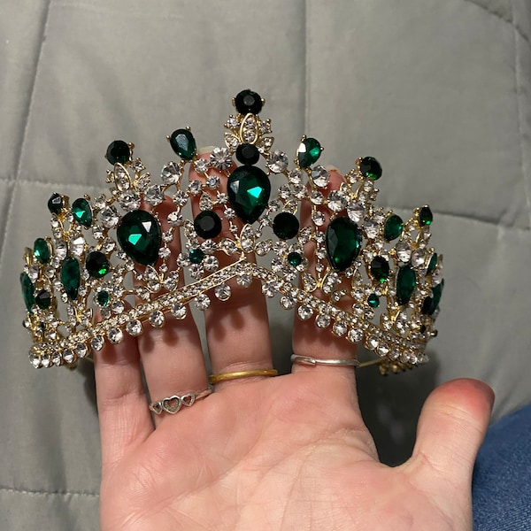 Fancy Tiara, Quinceanera Crown, Birthday Party Tiara, Birthday Girl ...