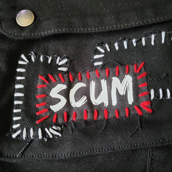 Crust Punk Patches - Scabies Lice Scum Patch Infested - in Crust We ...