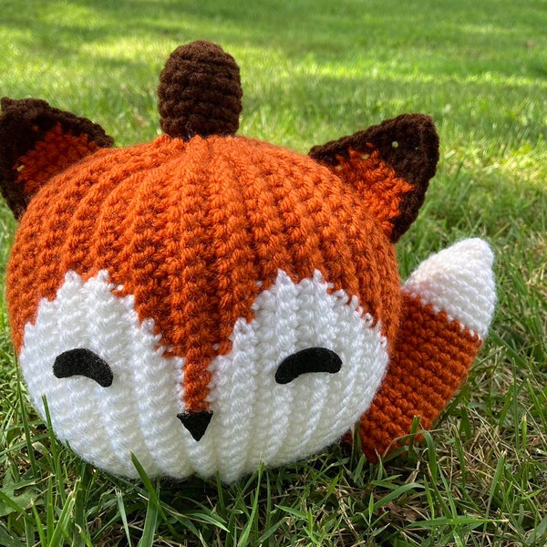 CROCHET PATTERN Bundle X Woodland Critter Pumpkins, English PDF ...