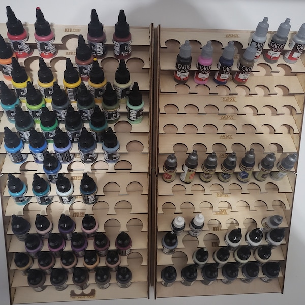 GREAT RACK System -the BIG Rack 4 Section Bundle - Miniature Painter's ...