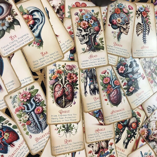CUSTOM PREORDER: Victorian Steampunk Oracle Deck With Meanings Tarot ...