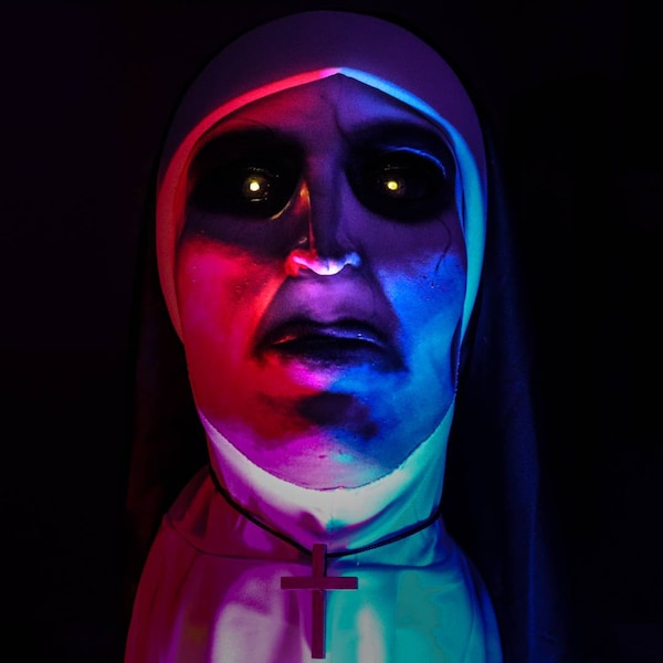 Valak the Nun - Latex Mask / Bust Display - Etsy